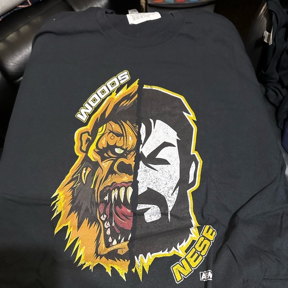 Shirts | Aew Neese Woods Xxl Tshirt | Poshmark